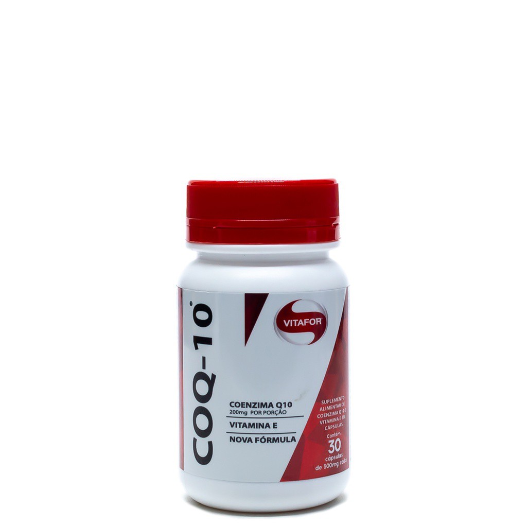 Coenzima Q10 30 cápsulas 500mg Vitafor | Shopee Brasil
