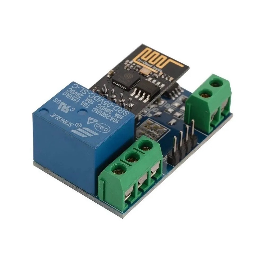 Módulo Relé Wi-fi Esp8266 Com Esp-01 Arduino Serial | Shopee Brasil