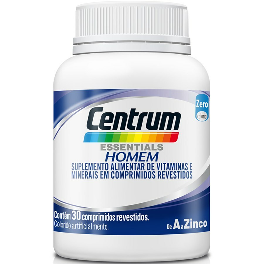 Centrum Essentials Homem 30 Comprimidos Revestidos | Shopee Brasil