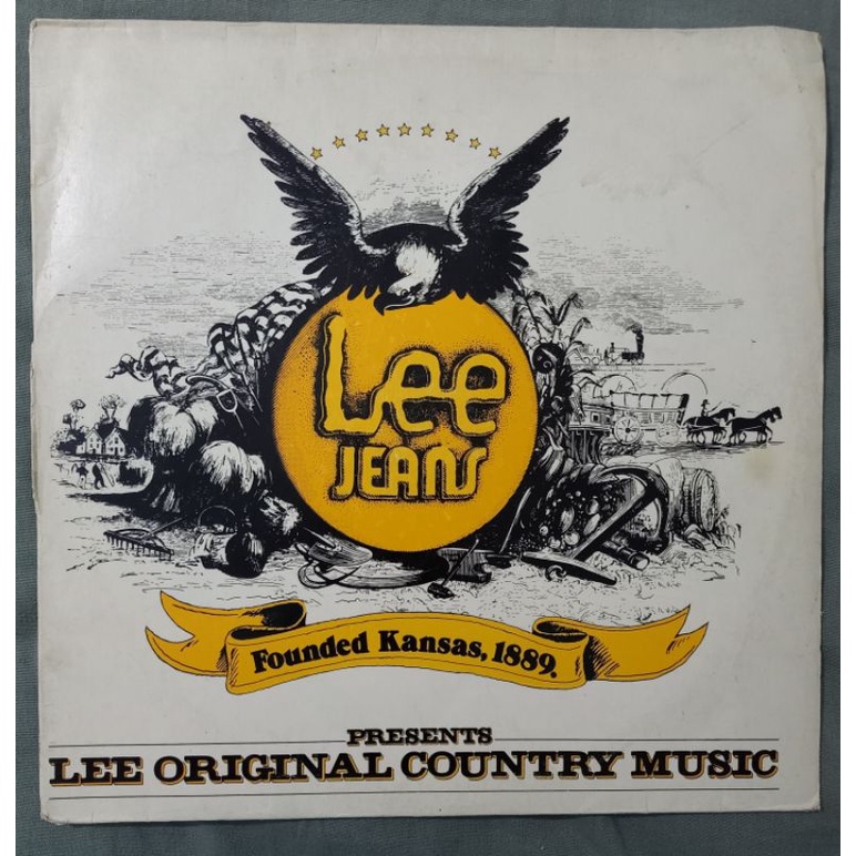 Disco de Vinil LP Lee Jeans Lee Original Country Music | Shopee Brasil