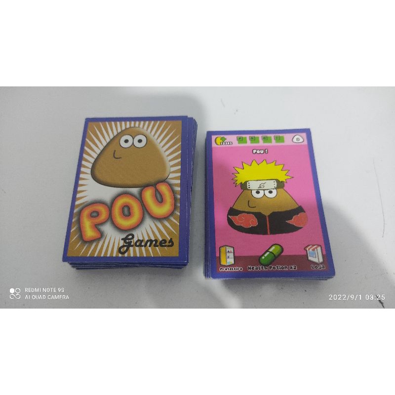 Kit cards Pou Games | Shopee Brasil
