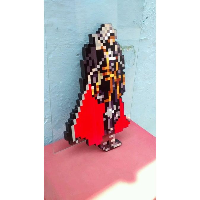 Castlevania: Symphony Of The Night Pixel Art Alucard parede | Shopee Brasil