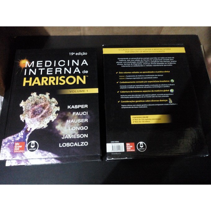 Medicina Interna de Harrison - 2 Vol -- Kasper Fauci Hauser | Shopee Brasil