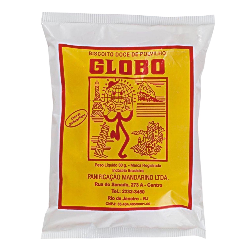 Biscoito Globo Rio de Janeiro, Doce, Pacote 30g | Shopee Brasil