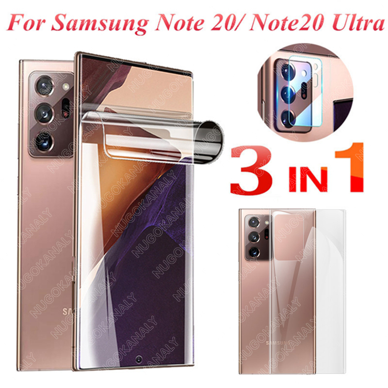 Hidrogel 3 In1 Samsung Galaxy S25 S24 S23 S22 S21 Ultra S20 S10 S9 S8 Plus S21 S20 FE Note 20 ...
