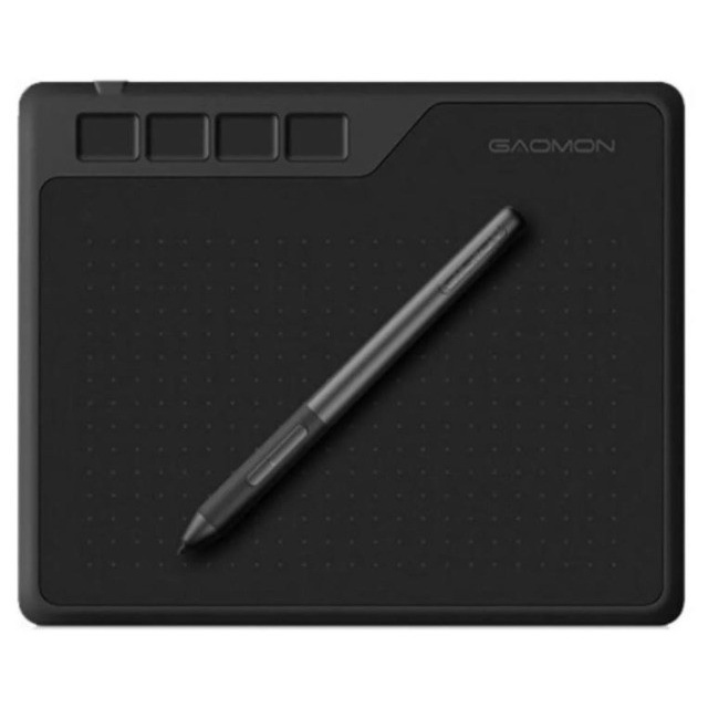 Mesa digitalizadora Gaomon s620 Black | Shopee Brasil
