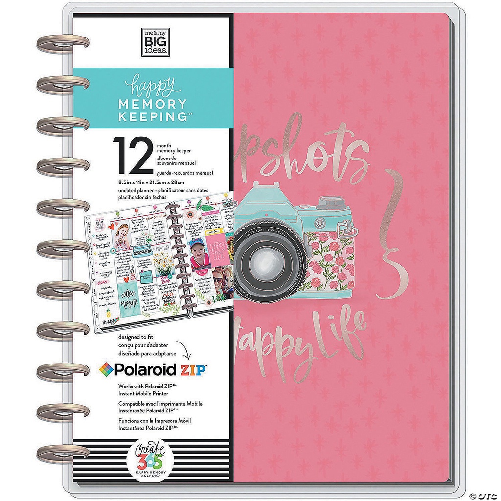 Planner BIG Happy Memory Keeping | Shopee Brasil