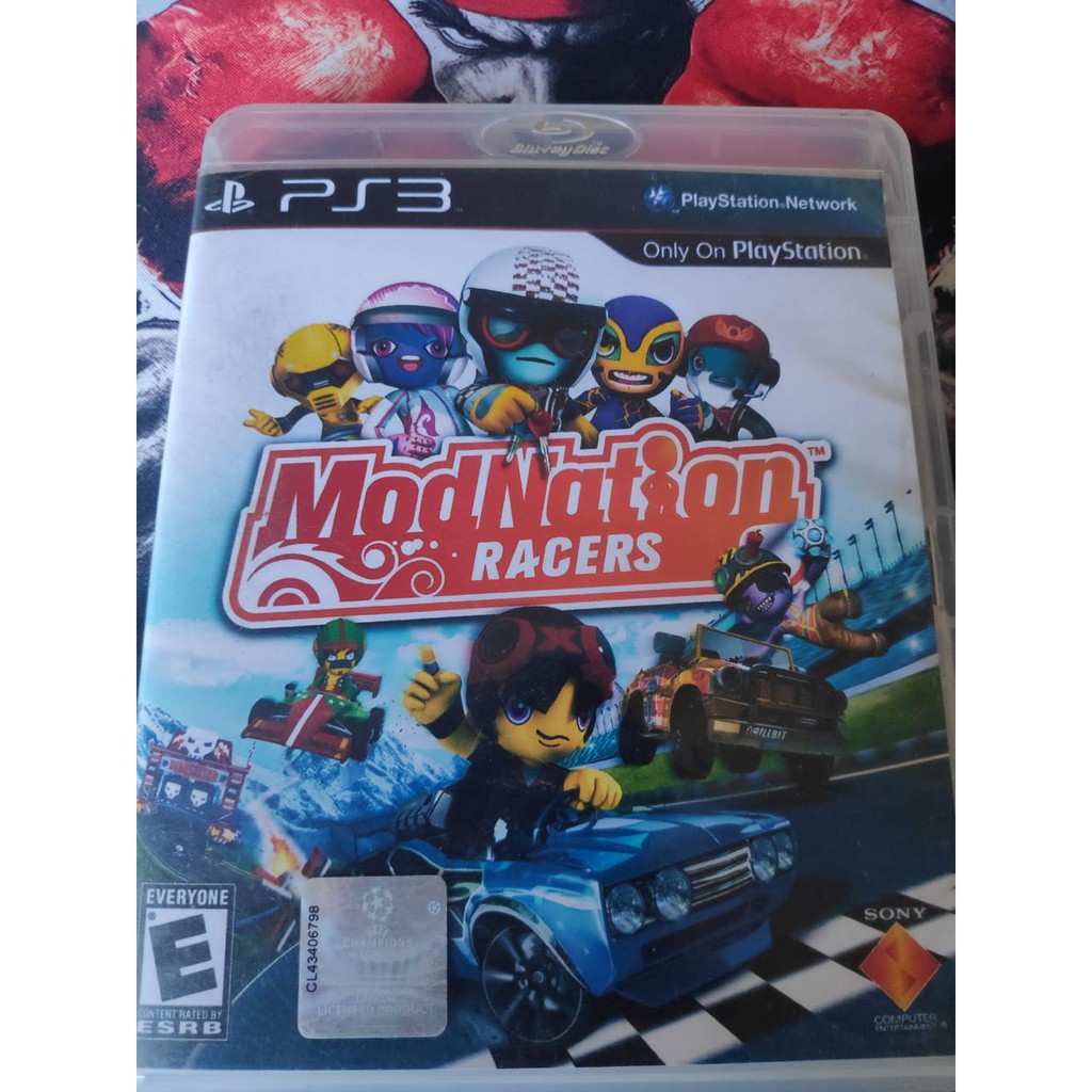 Jogo modnation racers Ps3 - Playstation 3 - Play 3 mídia física ...