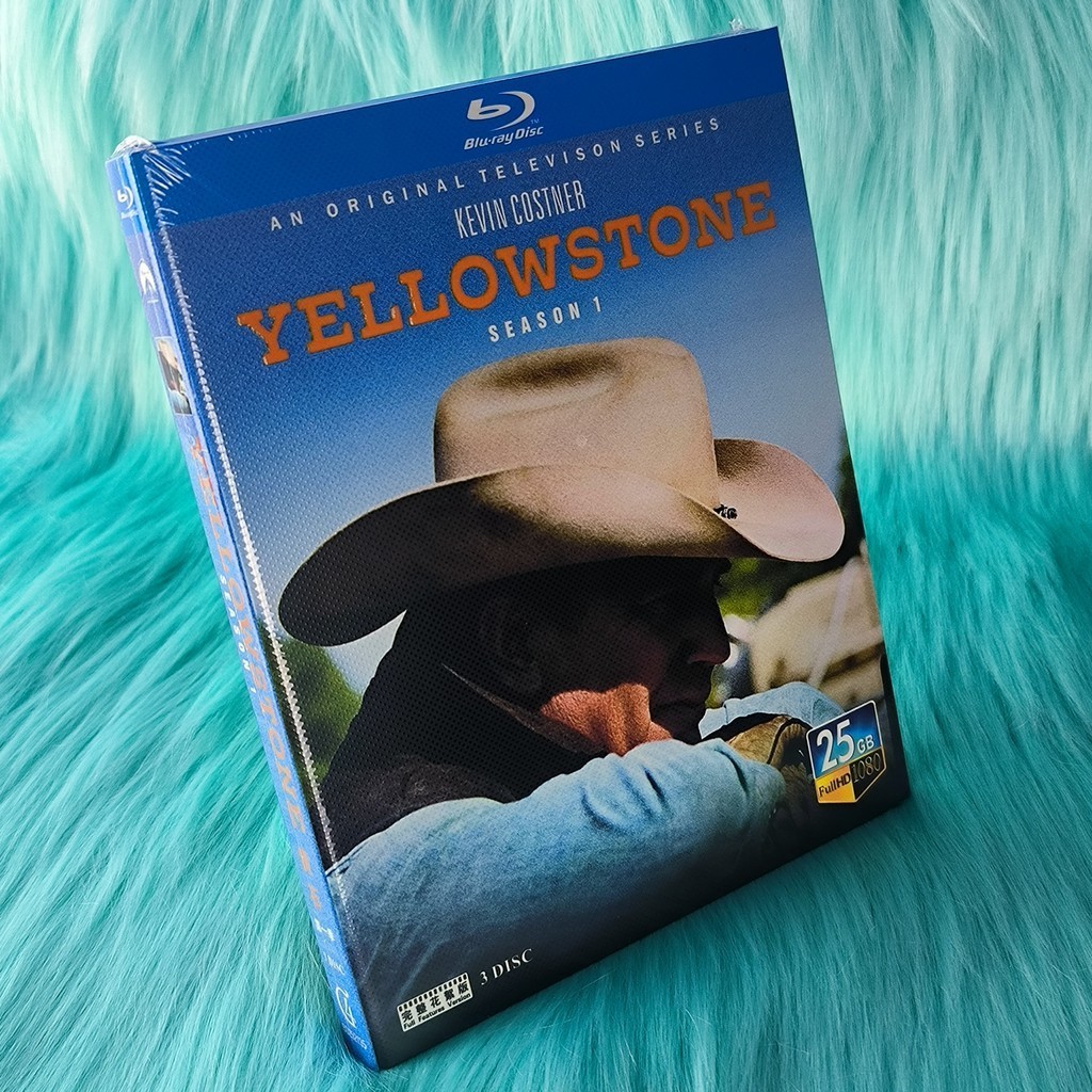 Blu-ray Yellowstone Temporada 1 2018 3BD Importado H0414 | Shopee Brasil