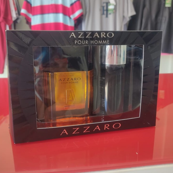 Kit Azzaro Pour Homme Masculino 100ml + Deodorant 150ml | Shopee Brasil