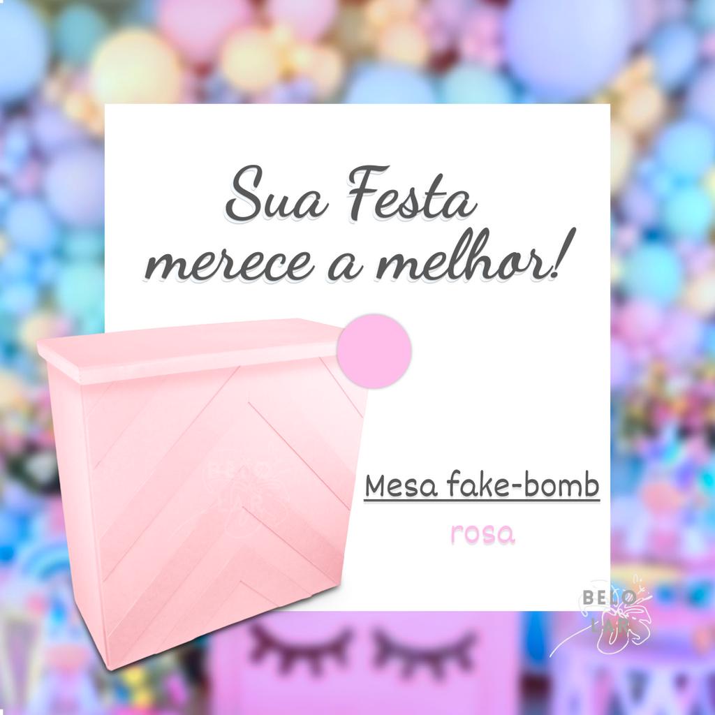 Mesa Envelope Dobrável Desmontável Festas Aniversários Porta Doces ...