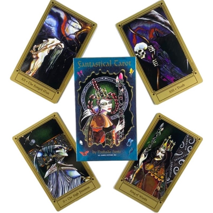 Fantastical Tarot Deck Tarô Fantástico Baralho de Cartas de Oráculo ...