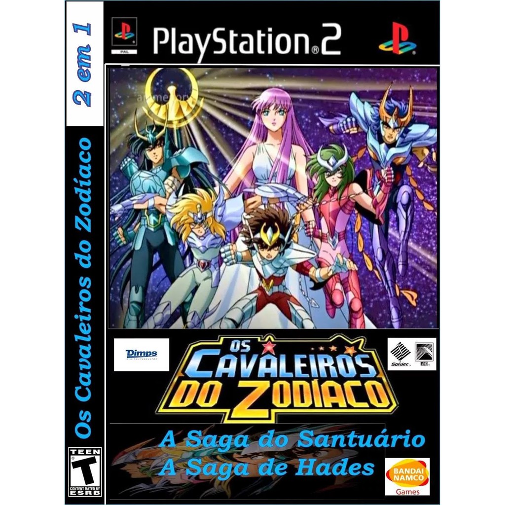 Cavaleiros Do Zodiaco Hades Ps2 + Santuário Dublado Português Playstation 2 | Shopee Brasil