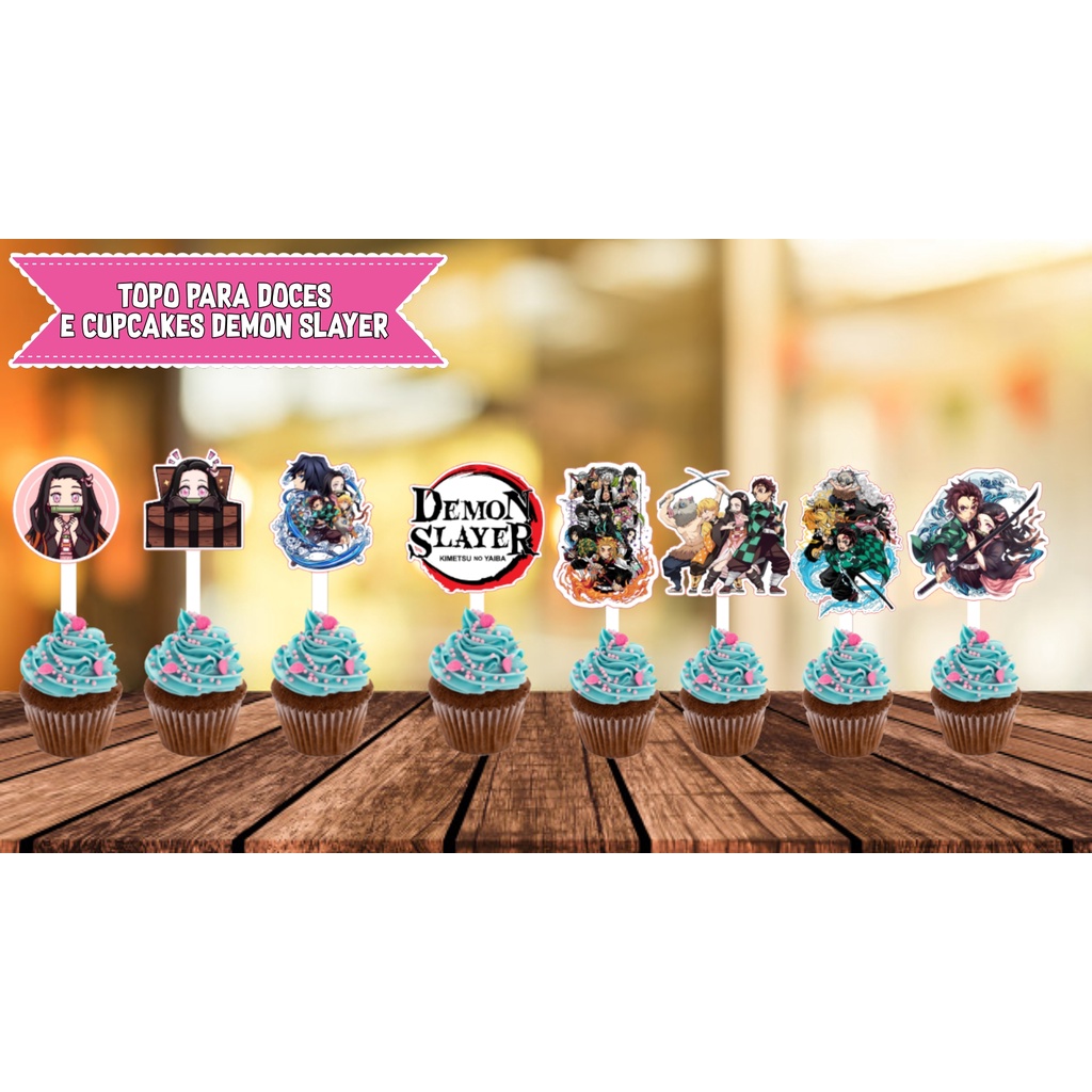 Topo para Docinhos e Cupcakes - Decoração para Doces - Topper Kits com ...