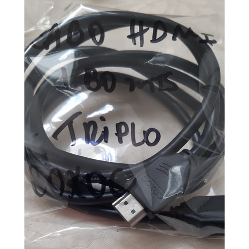 CABO HDMI COXOC PRETO 1,80 MTS REFORÇADO | Shopee Brasil