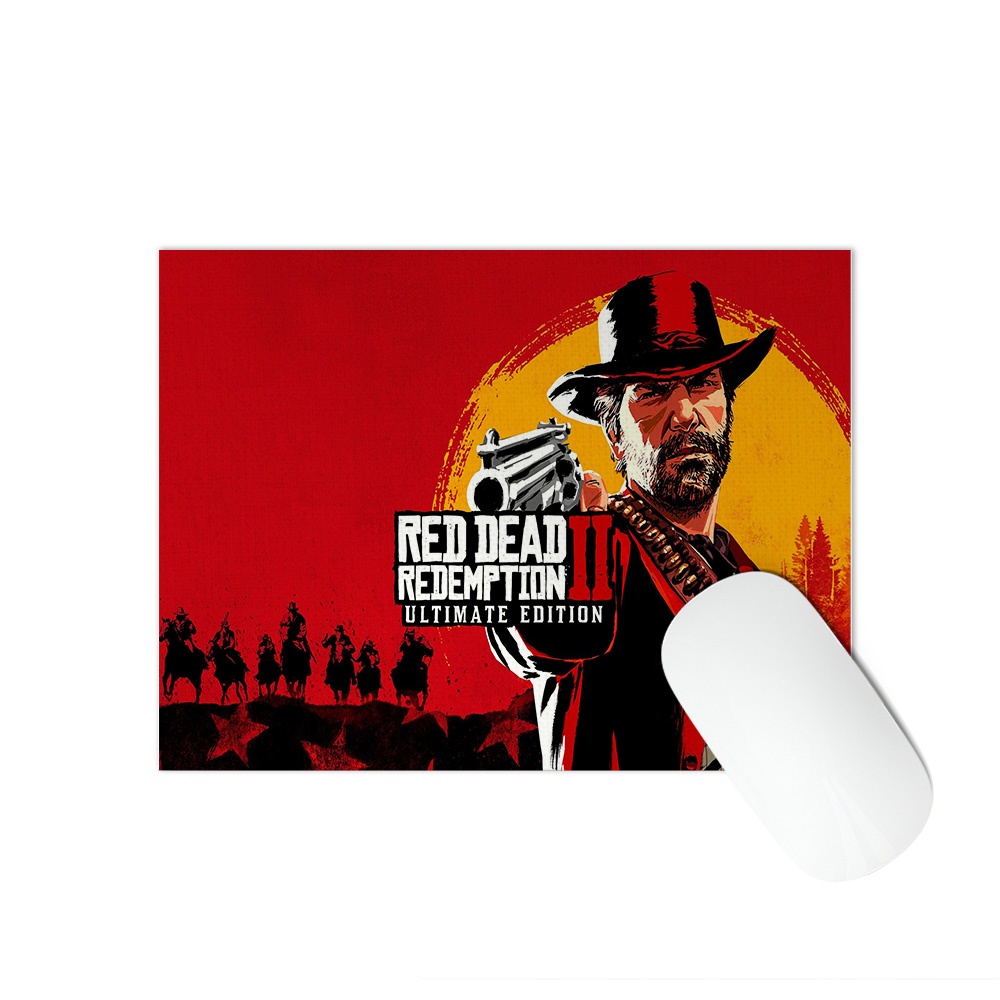 Mousepad Gamer Red Dead Redemption | Shopee Brasil