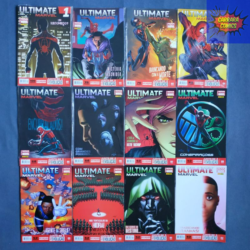 Coleção Ultimate Marvel 2ª Série - Completo em 12 Volumes (768 Páginas ...