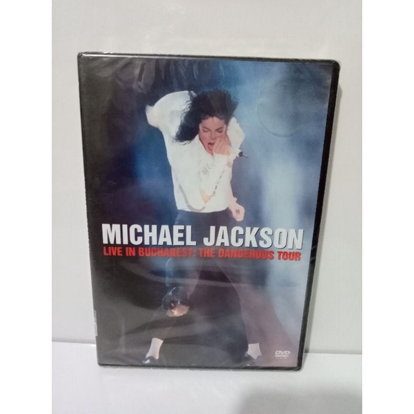 dvd Michael Jackson Live in bucharest the dangerous tour lacrado de fabrica | Shopee Brasil