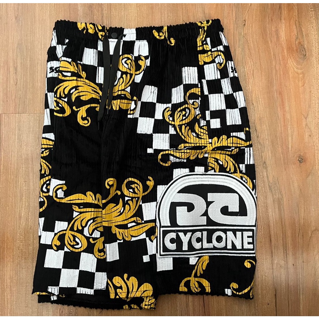 Bermuda de Veludo Cyclone | Shopee Brasil