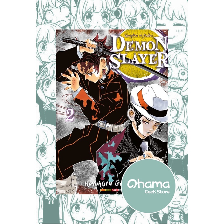 Demon Slayer (Kimetsu no Yaiba) vol. 2 - Mangá Lacrado Panini | Shopee Brasil