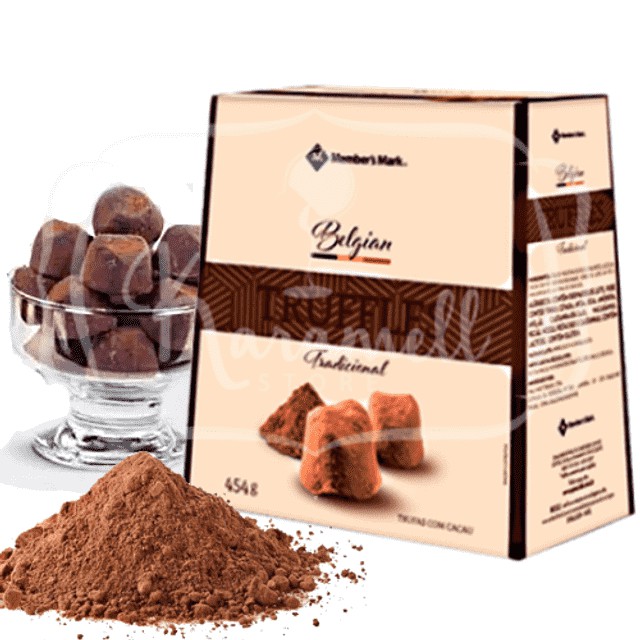Trufas Member's mark Tradicional 454g - Importado da Bélgica | Shopee ...