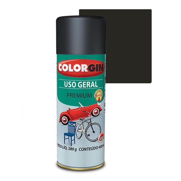 Colorgin Spray Uso Geral 400ml - Escolha A Sua Cor! | Shopee Brasil
