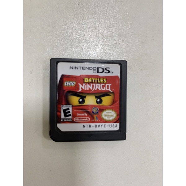 Lego Battles Ninjago Nintendo Ds Original Seminovo sem caixa Shopee Brasil