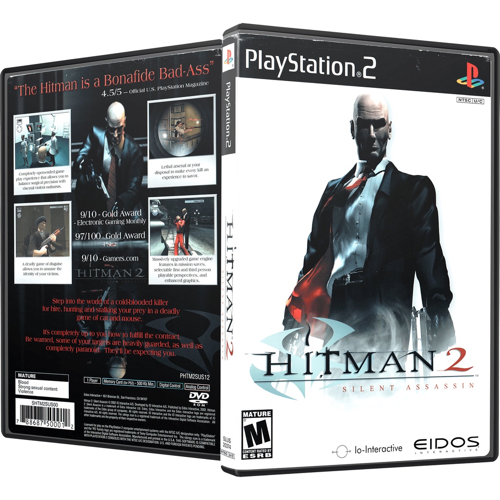 Hitman 2 - Silent Assassin (USA) para ps2 | Shopee Brasil