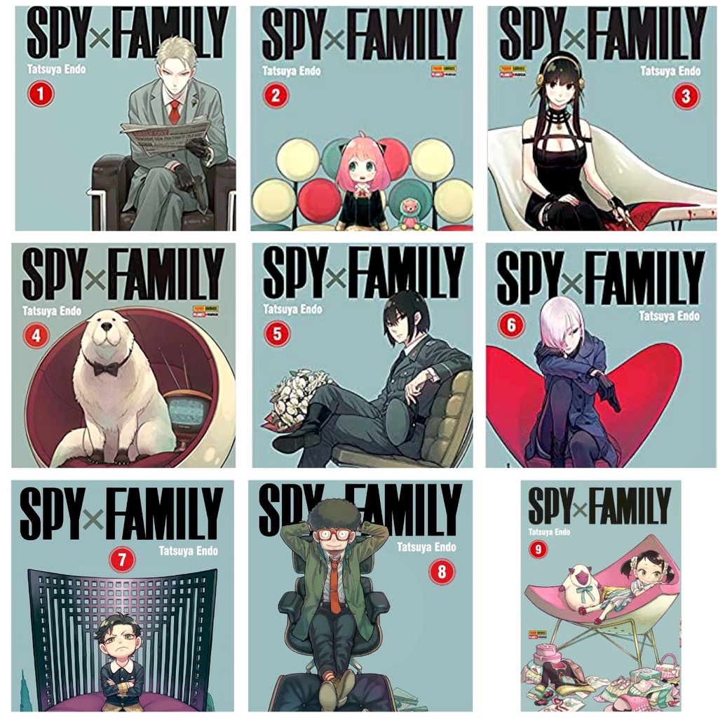 Mangá Spy X Family Capa comum | Shopee Brasil