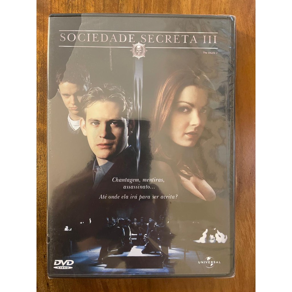 DVD Sociedade Secreta 3 - Lacrado | Shopee Brasil
