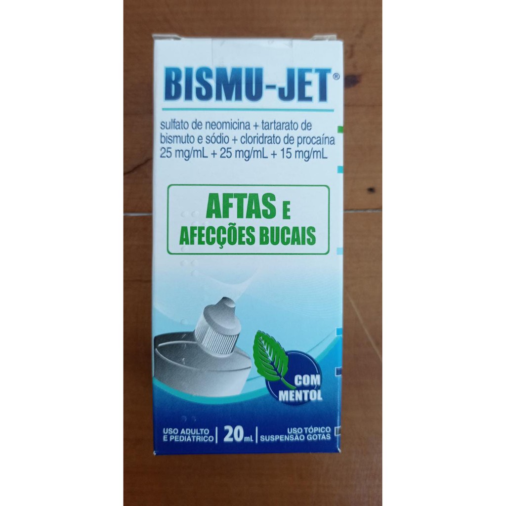 Bismu-Jet ( para Aftas e afecções bucais) | Shopee Brasil