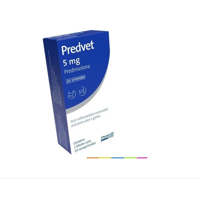 Predvet (prednisolona) 5mg | Shopee Brasil