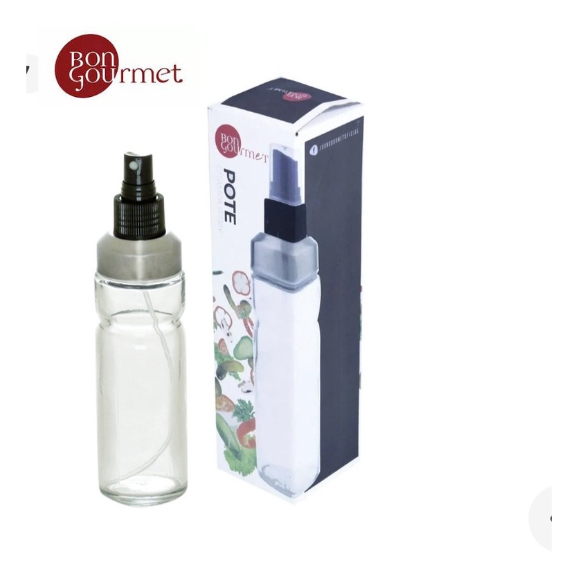 Pote De Vidro Com Tampa De Spray 160ml p/ Liquido | Shopee Brasil