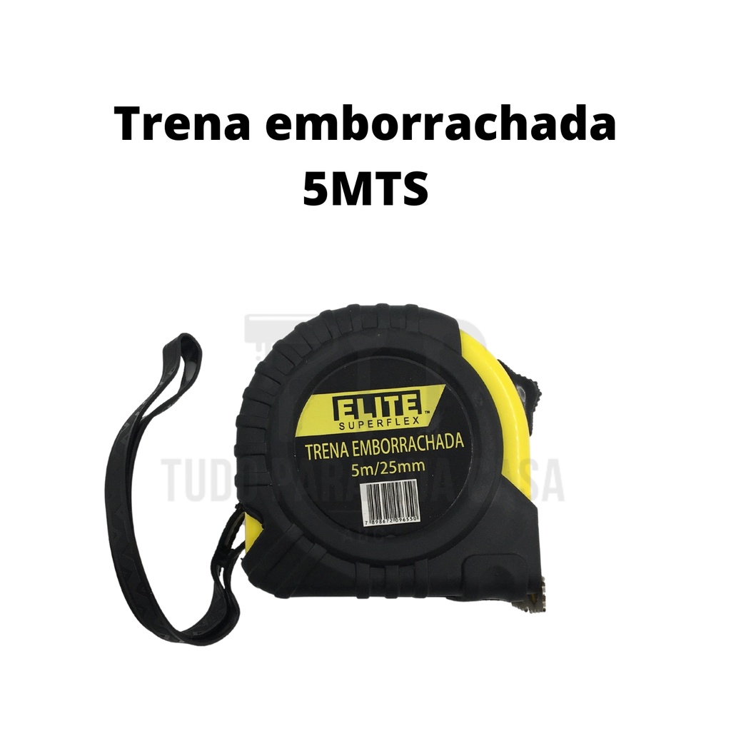 Trena Emborrachado 5 Metros - Marca: Elite | Shopee Brasil