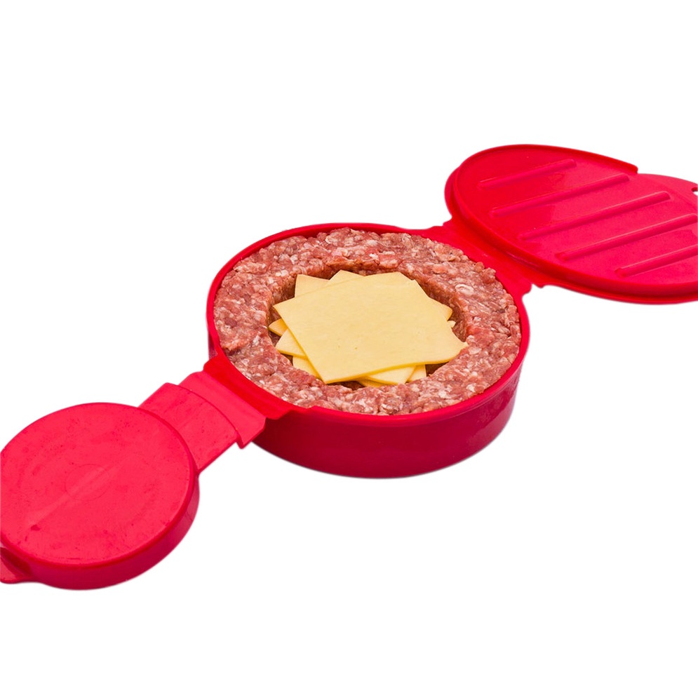 Forma Molde para Fazer Hamburguer Caseiro Rechado ou Comum - Plasútil ...