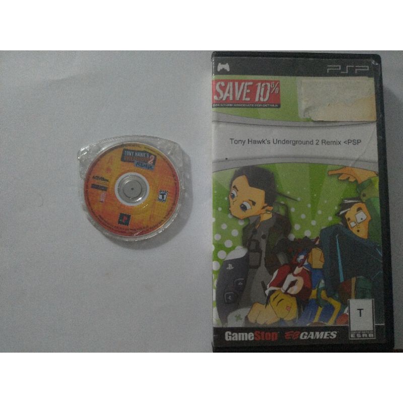 Jogo Psp Umd Tony Hawk's Undergroud 2 Remix | Shopee Brasil