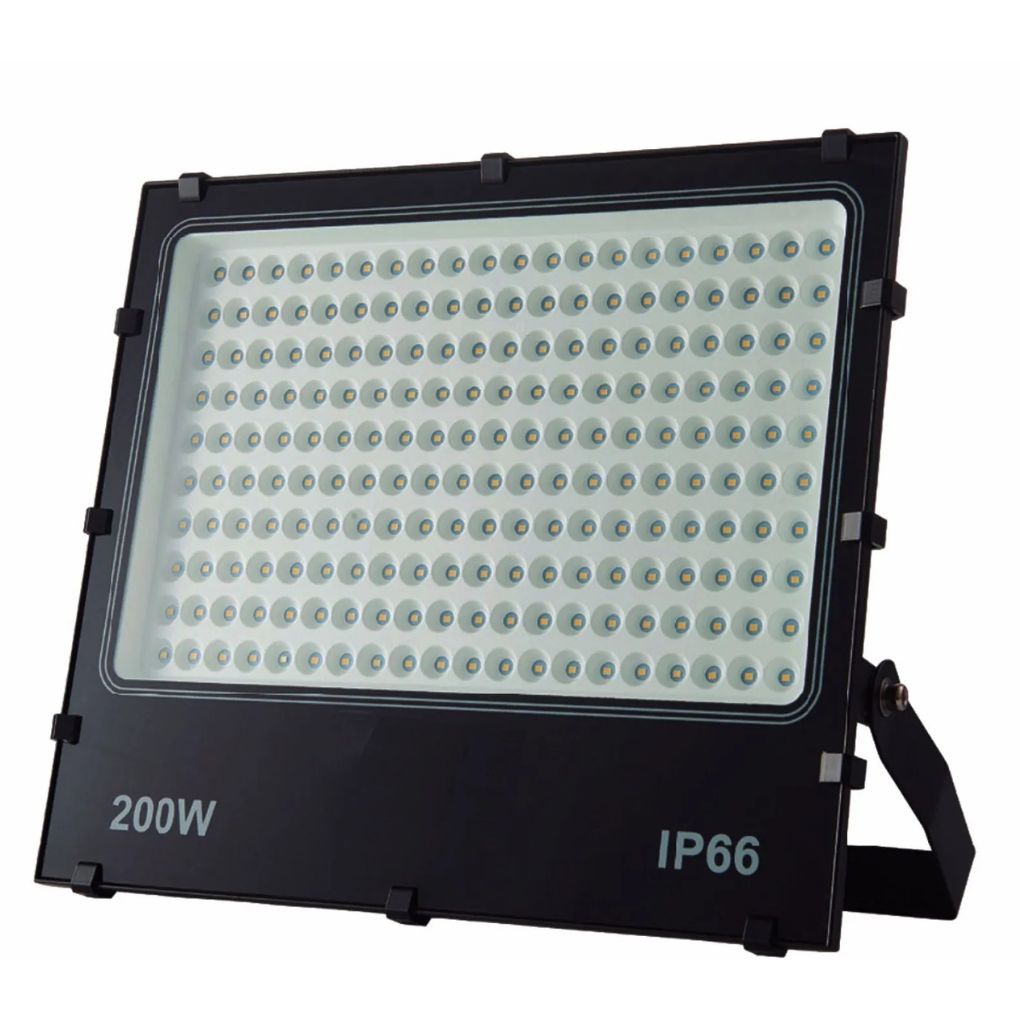 Refletor Led 200w Holofote Bivolt Prova D'agua Ip66 Frio | Shopee Brasil