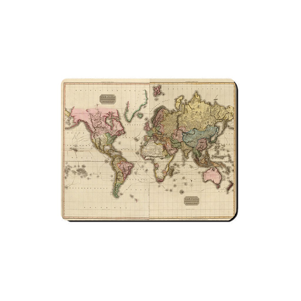 Mouse pad Personalizado Mapa Mundi The World | Shopee Brasil