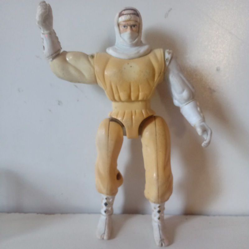 Boneco Power Ranger Ninja Branco Para Restauro. | Shopee Brasil