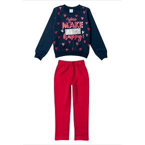 CONJUNTO MALWEE INFANTIL/JUVENIL INVERNO | Shopee Brasil