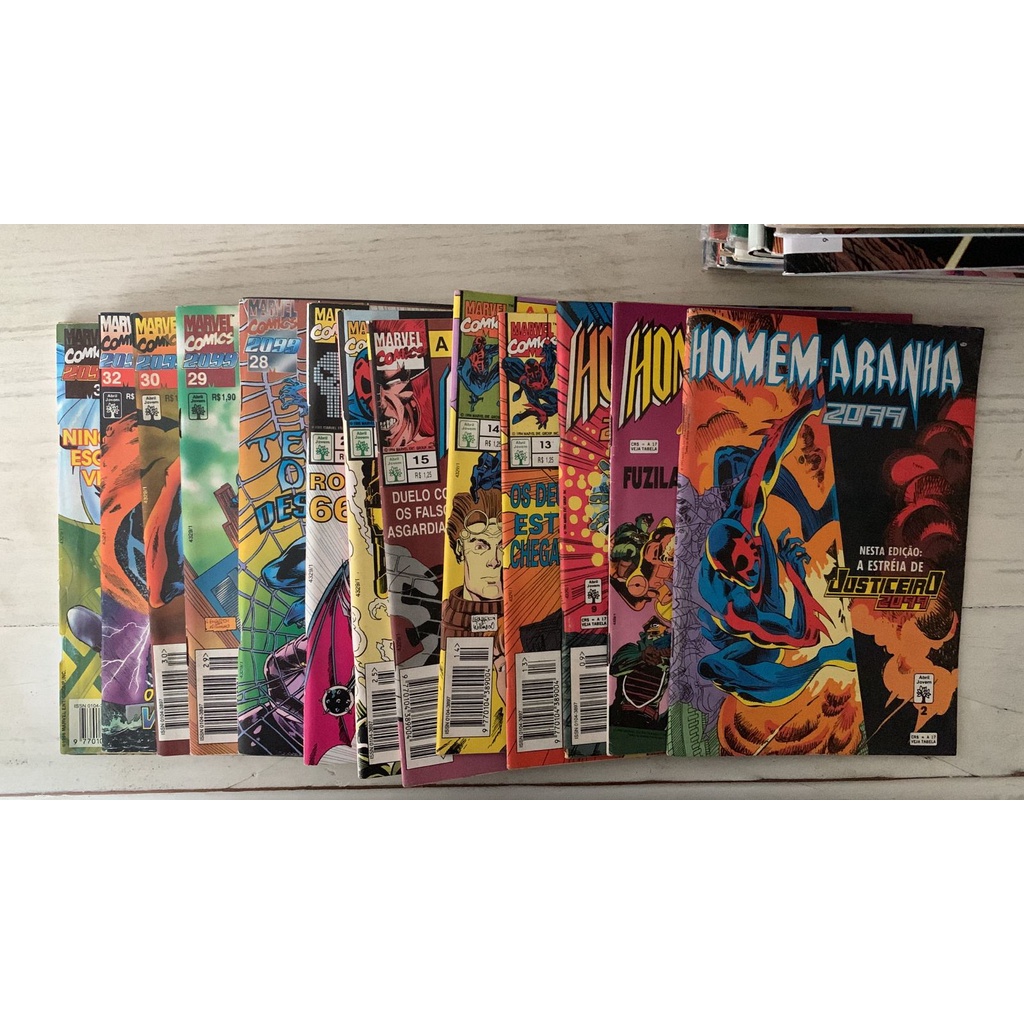 HQ -O Homem Aranha 2099 - Abril - Formatinho | Shopee Brasil