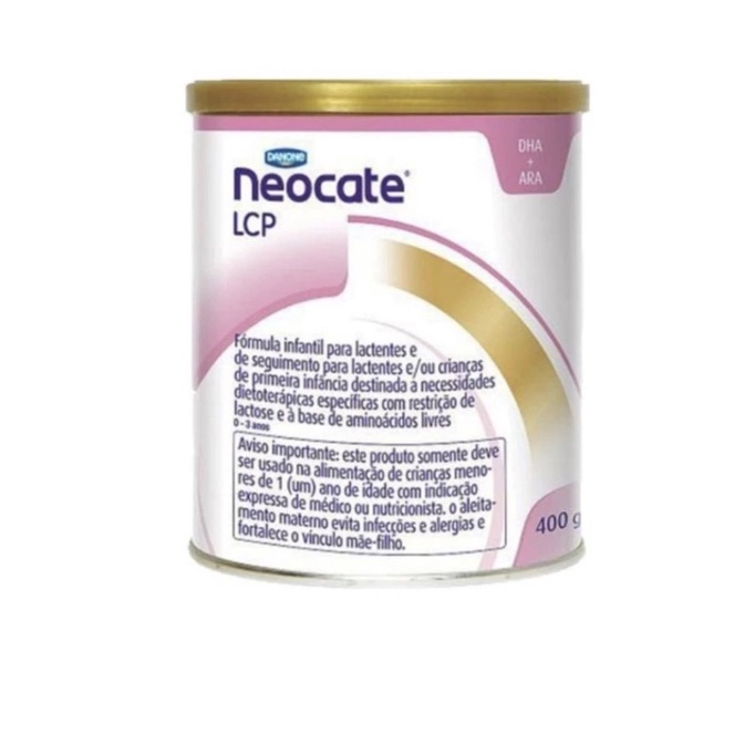 Neocate Lcp 400g Fórmula Infantil Em Pó Lata | Shopee Brasil