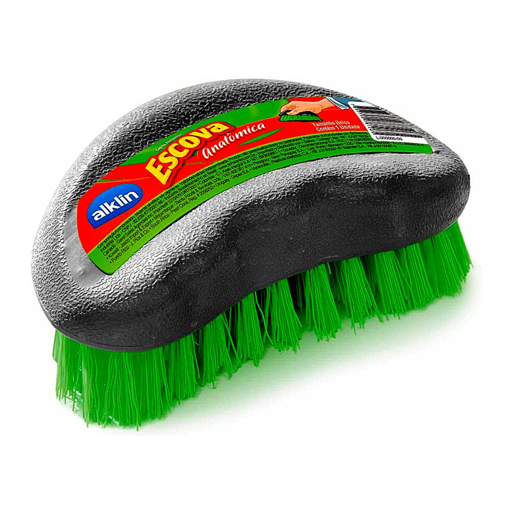 Escova de Lavar Roupa Multiuso Anatômica Alklin- Cozinha | Shopee Brasil