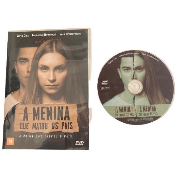 DVD - A Menina que Matou os Pais - Dublado e Legendado | Shopee Brasil