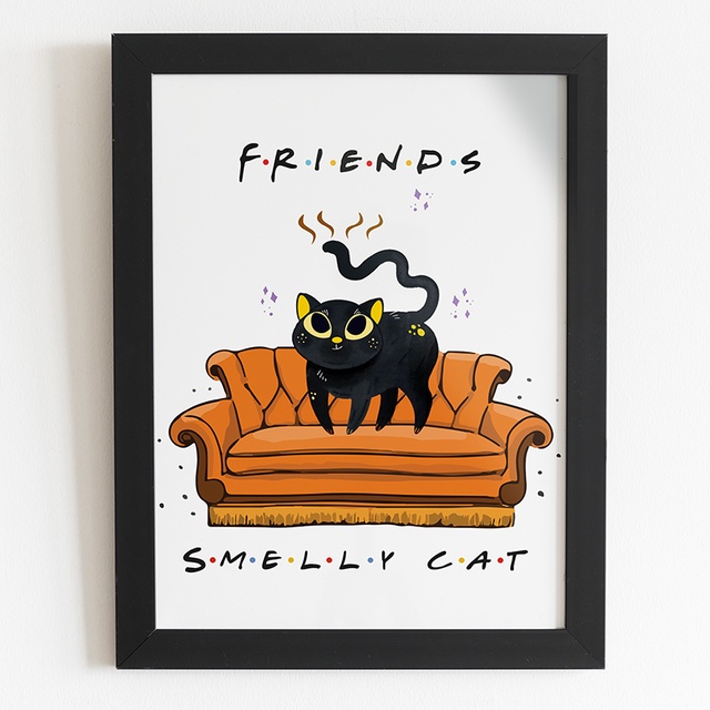 Quadro Friends - Smelly Cat | Shopee Brasil