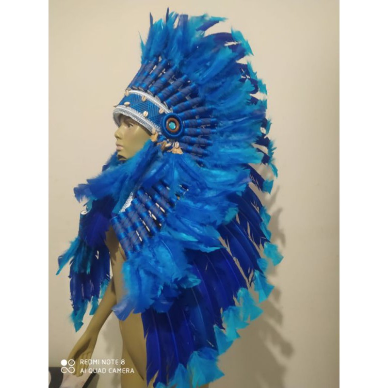 Penacho Norte Americano Caboclo umbanda e Candomblé | Shopee Brasil