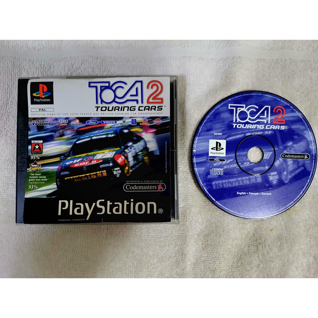 Playstation 1 Toca 2 Touring Cars | Shopee Brasil