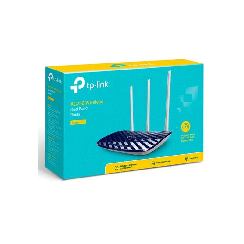 Roteador Tp-Link Archer C20 Provedor Ac750 Dual Band | Shopee Brasil