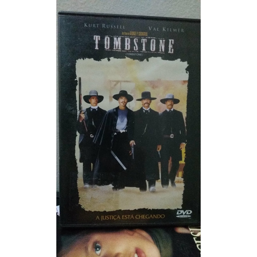 DVD - TOMBSTONE - ORIGINAL CONSERVADO | Shopee Brasil