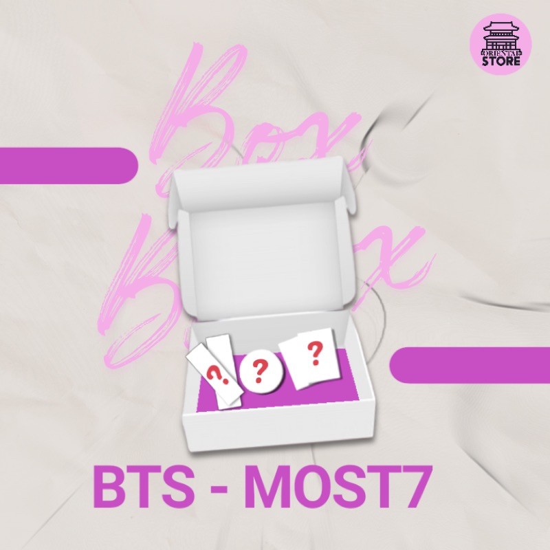 BOX BTS - MAP OF THE SOUL: 7 | Shopee Brasil